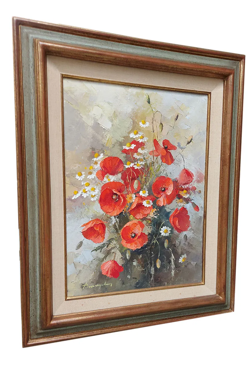 Buy a flower still life by the Belgian painter Paul Messely