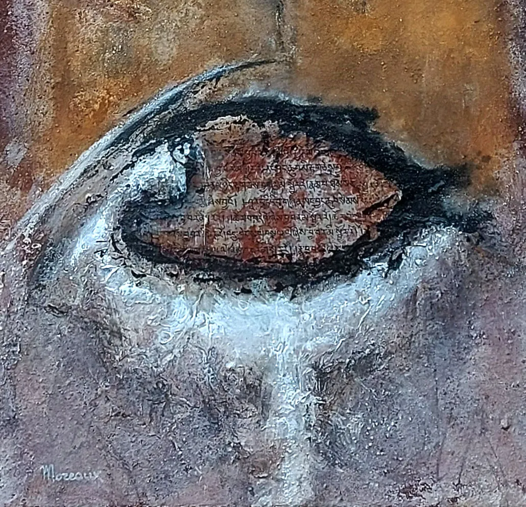 Buy a mixed media painting by the artist Mia Moreaux