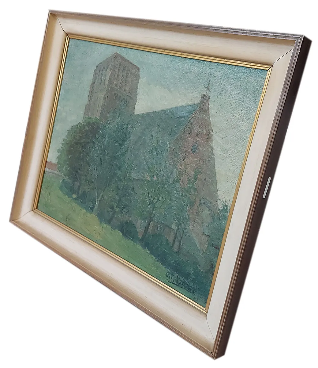 Schilderij van Belgische kunstenaar uit Brugge Octave Rotsaert kopen