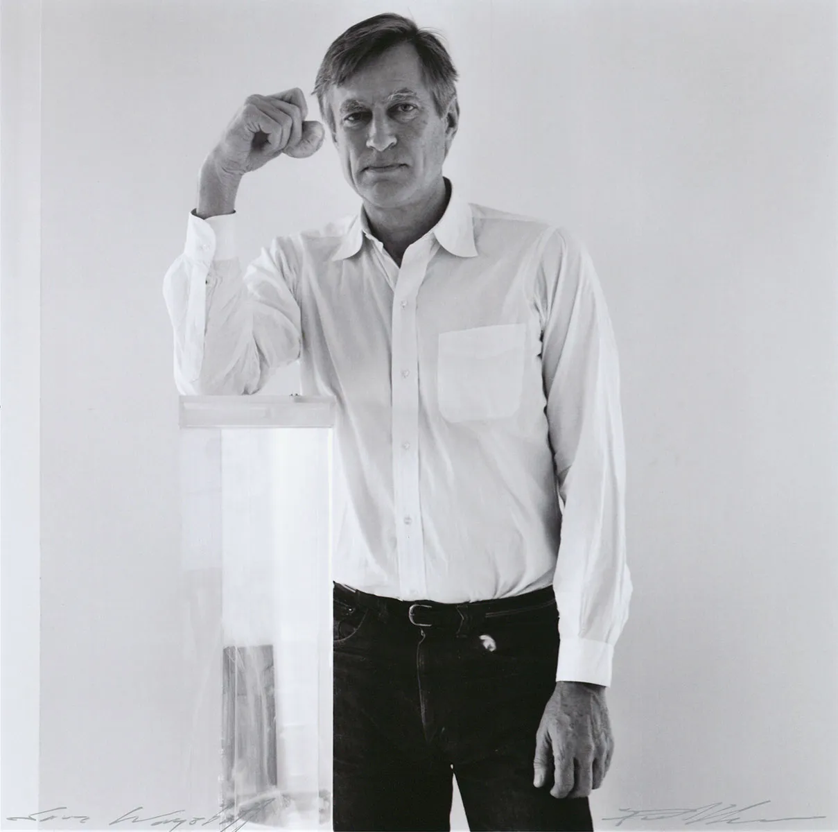 Photo originale Sam Wagstaff, signée Paul Blanca