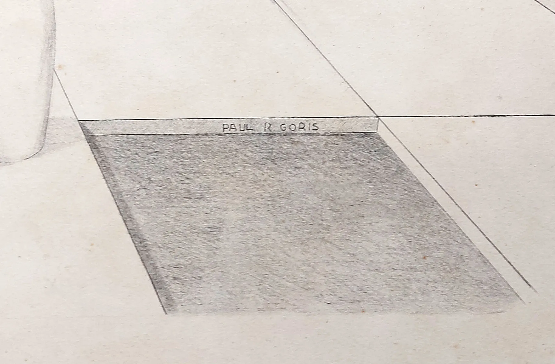 Kunstwerkje van de Belgische of Antwerpse etser Paul Goris kopen