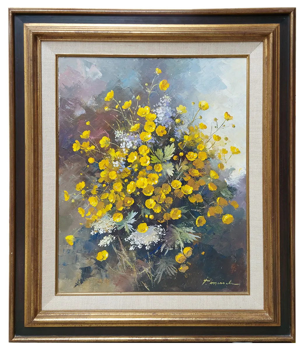 Buy a flower still life by the Belgian painter Paul Messely