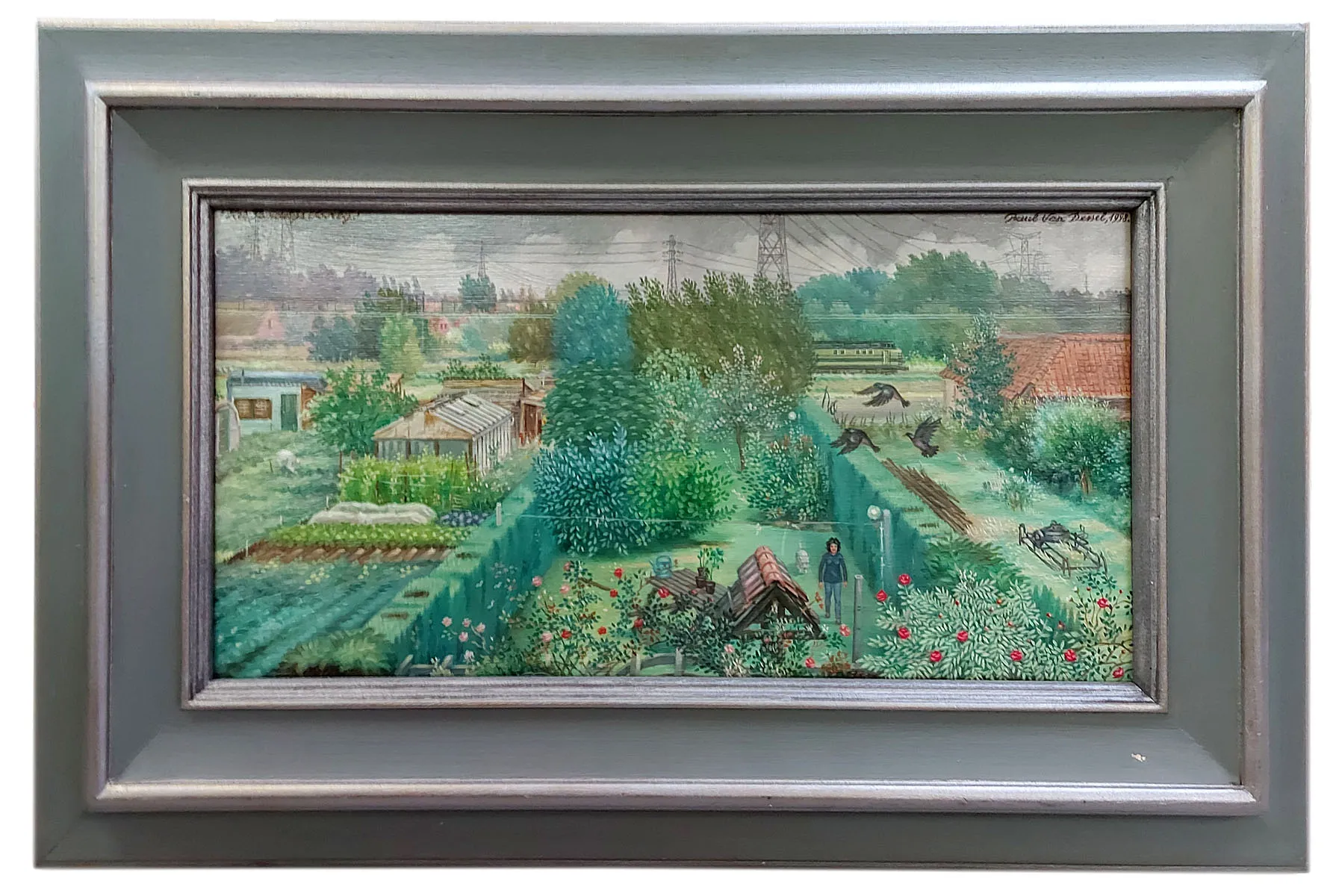 tableau du peintre belge Paul Van Dessel