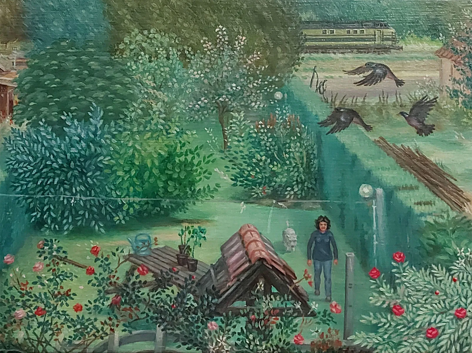 tableau du peintre belge Paul Van Dessel