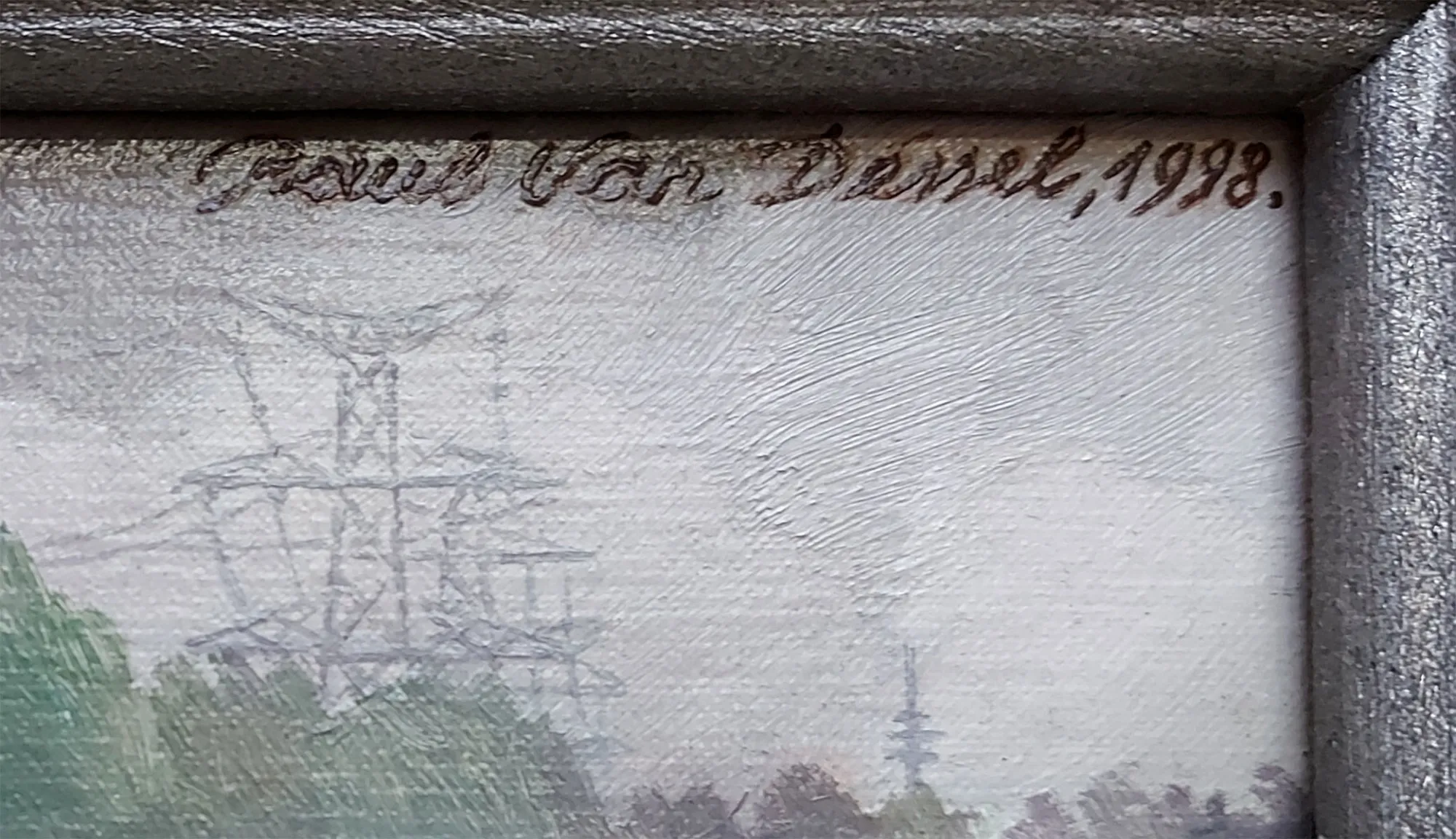schilderij van de Belgische schilder Paul Van Dessel kopen