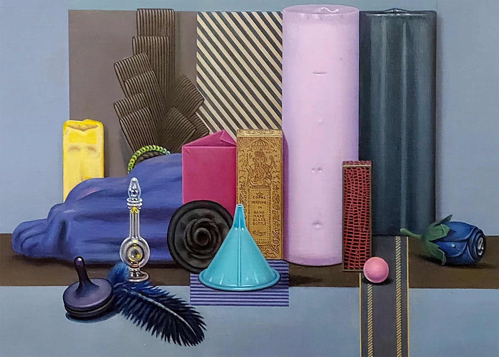 schilderij van de Belgische schilder Paul Van Dessel kopen