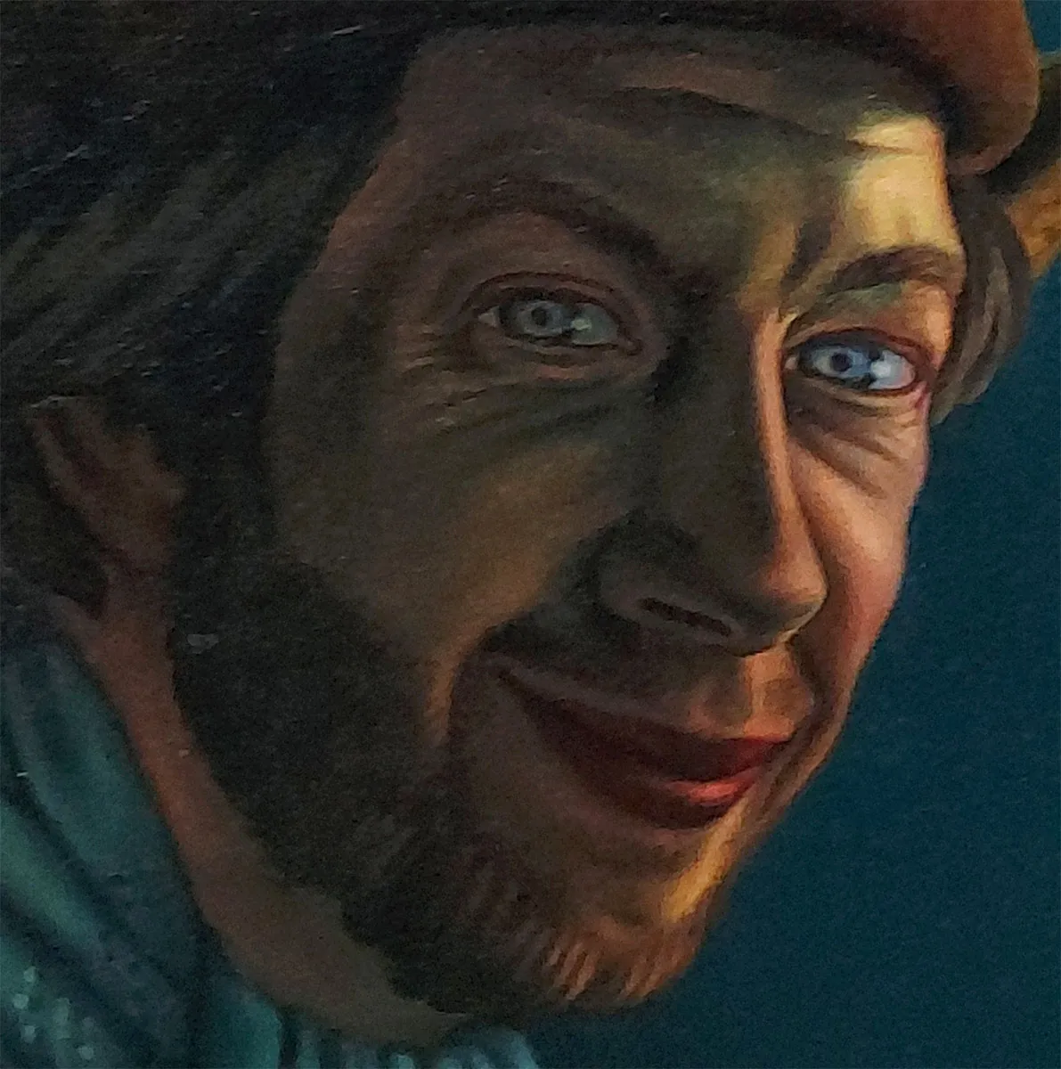 Portret uit 1989 van de Belgische kunstenaar Paul Van Dessel kopen