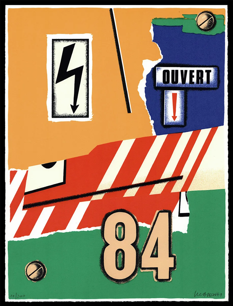Buy graphic work by the German artist Peter Klasen
