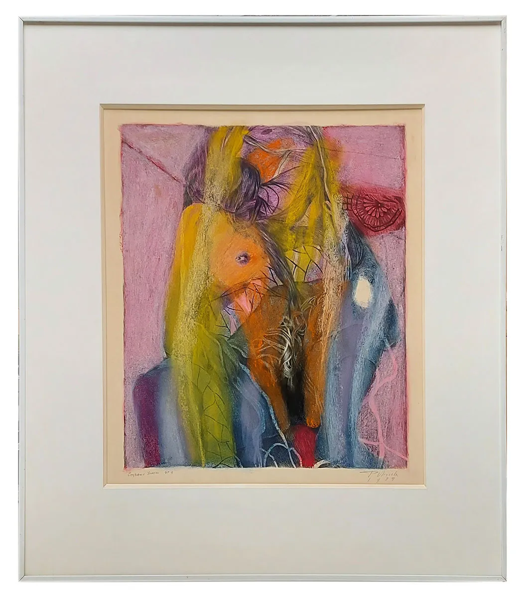 Tekening uit 1988 gemaakt en gesigneerd door Pierre Vlerick