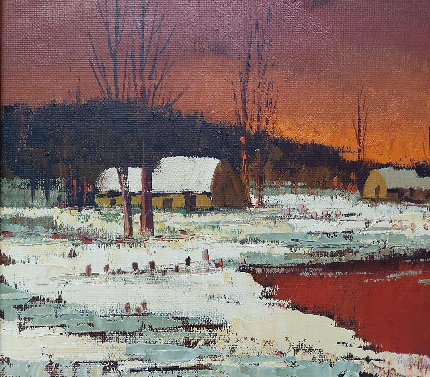 Buy painting on canvas by the Belgian painter Piet Mees