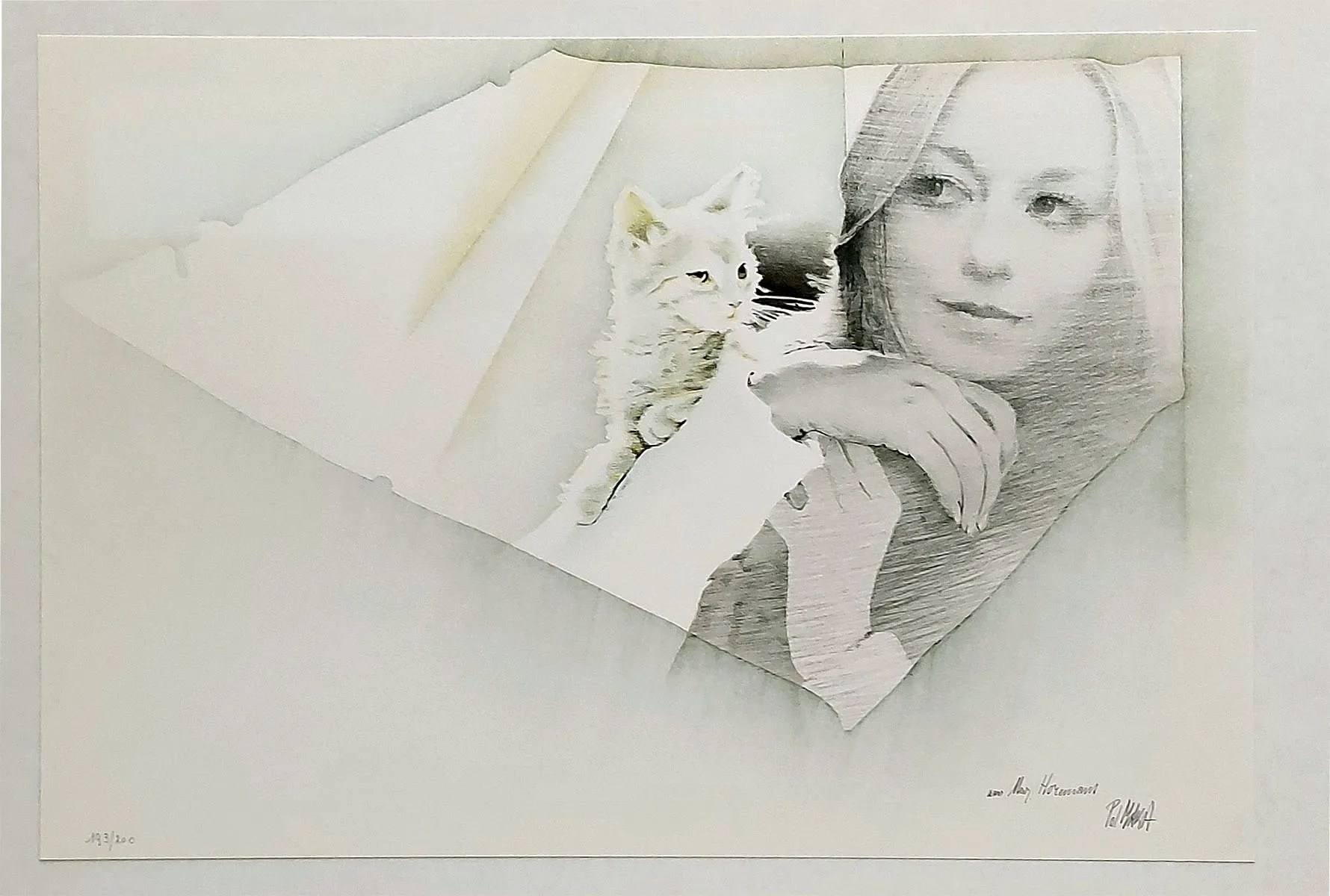 Litho van de Belgische graficus en kunstenaar Pol Mara kopen