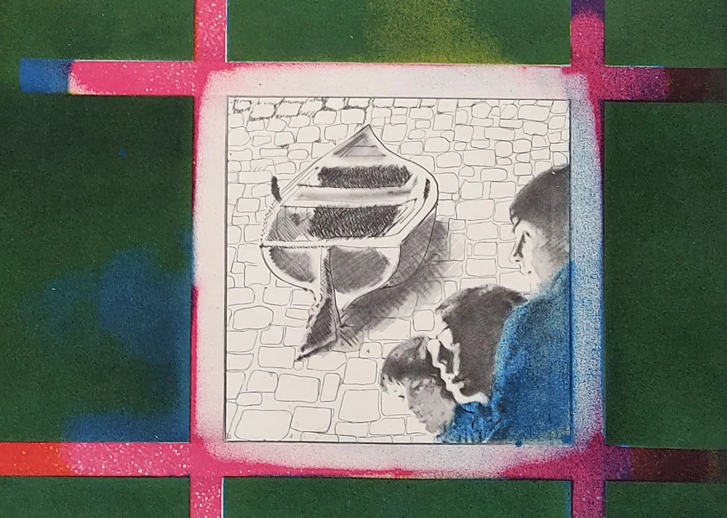 Litho van de Belgische graficus en kunstenaar Pol Mara kopen