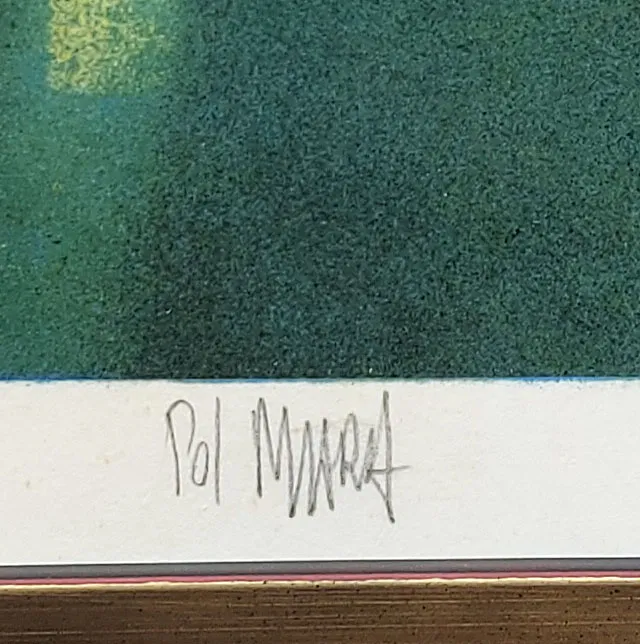Litho van de Belgische graficus en kunstenaar Pol Mara kopen