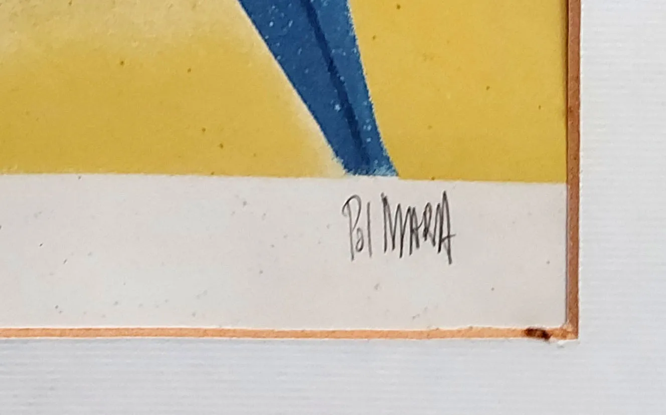 Litho van de Belgische graficus en kunstenaar Pol Mara kopen