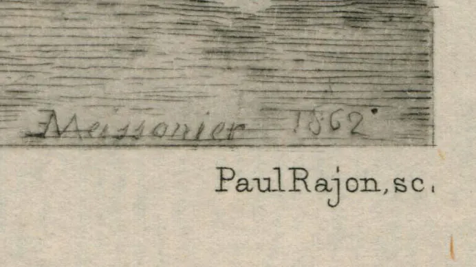 Portrait de M. Charles Meissonier (1862 - 1877)