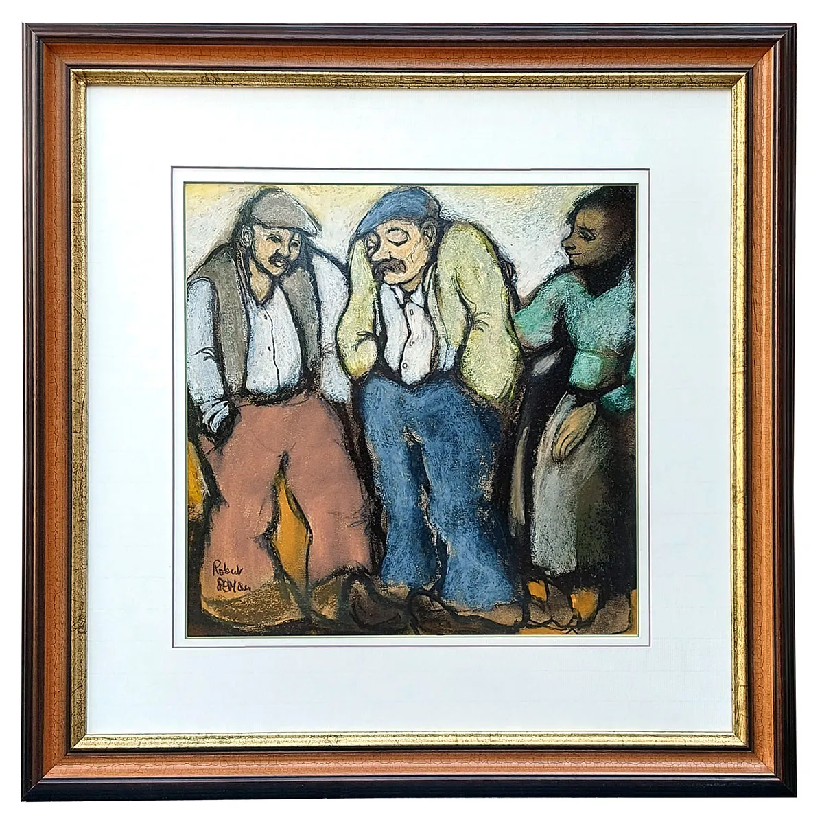Schilderij van de Belgische kunstschilder Robert De Man kopen
