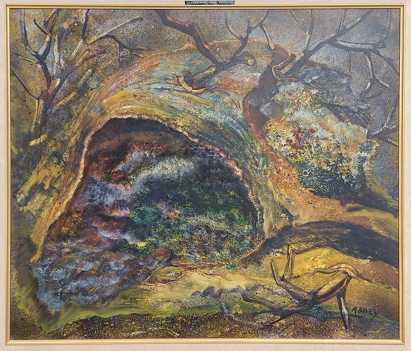 Schilderij van de Belgische kunstenaar René Saey kopen