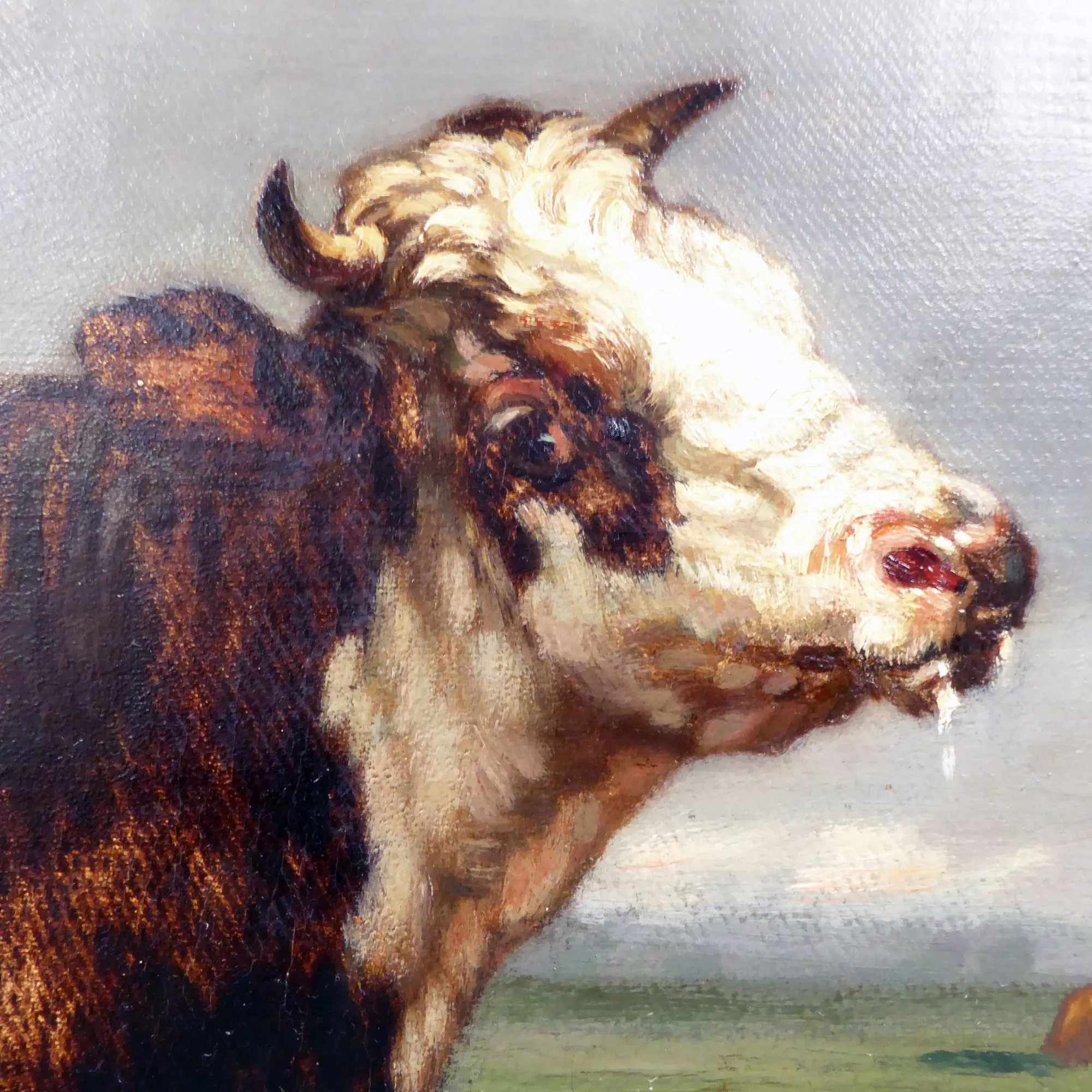 Schilderij van Richard Burnier De Stier