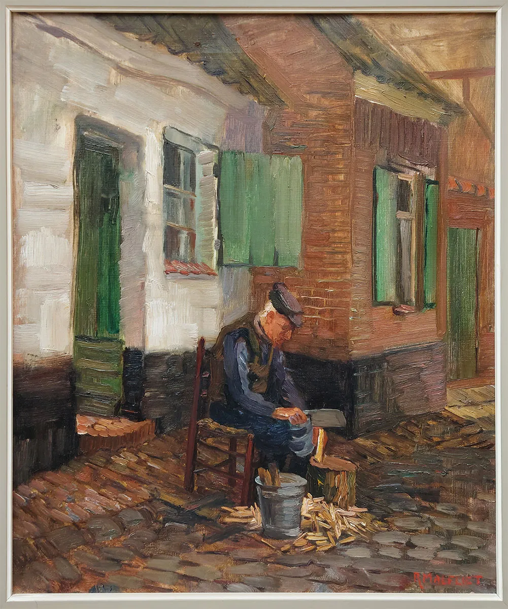 Buy an oil painting by the Belgian artist Romain Malfliet
