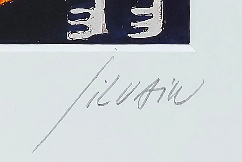 Buy artwork paper by the Belgian artist Christian Silvain