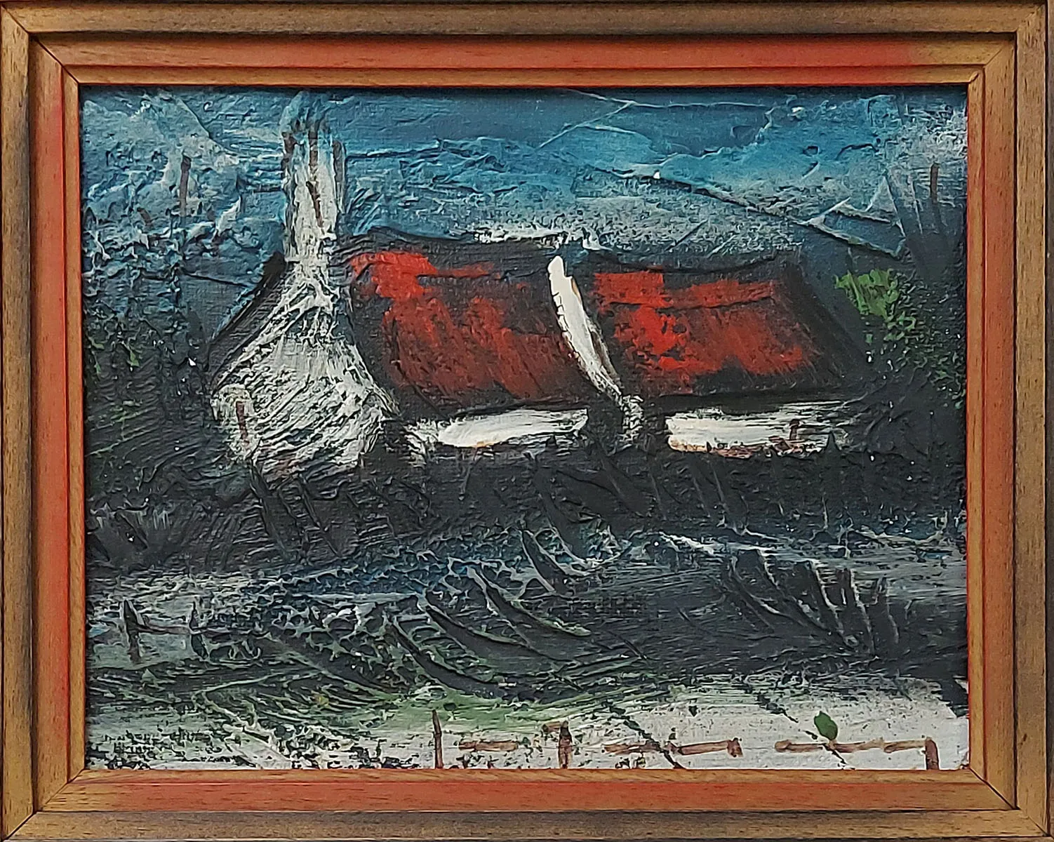 Expressionistisch schilderij van Stephaan Tessely kopen