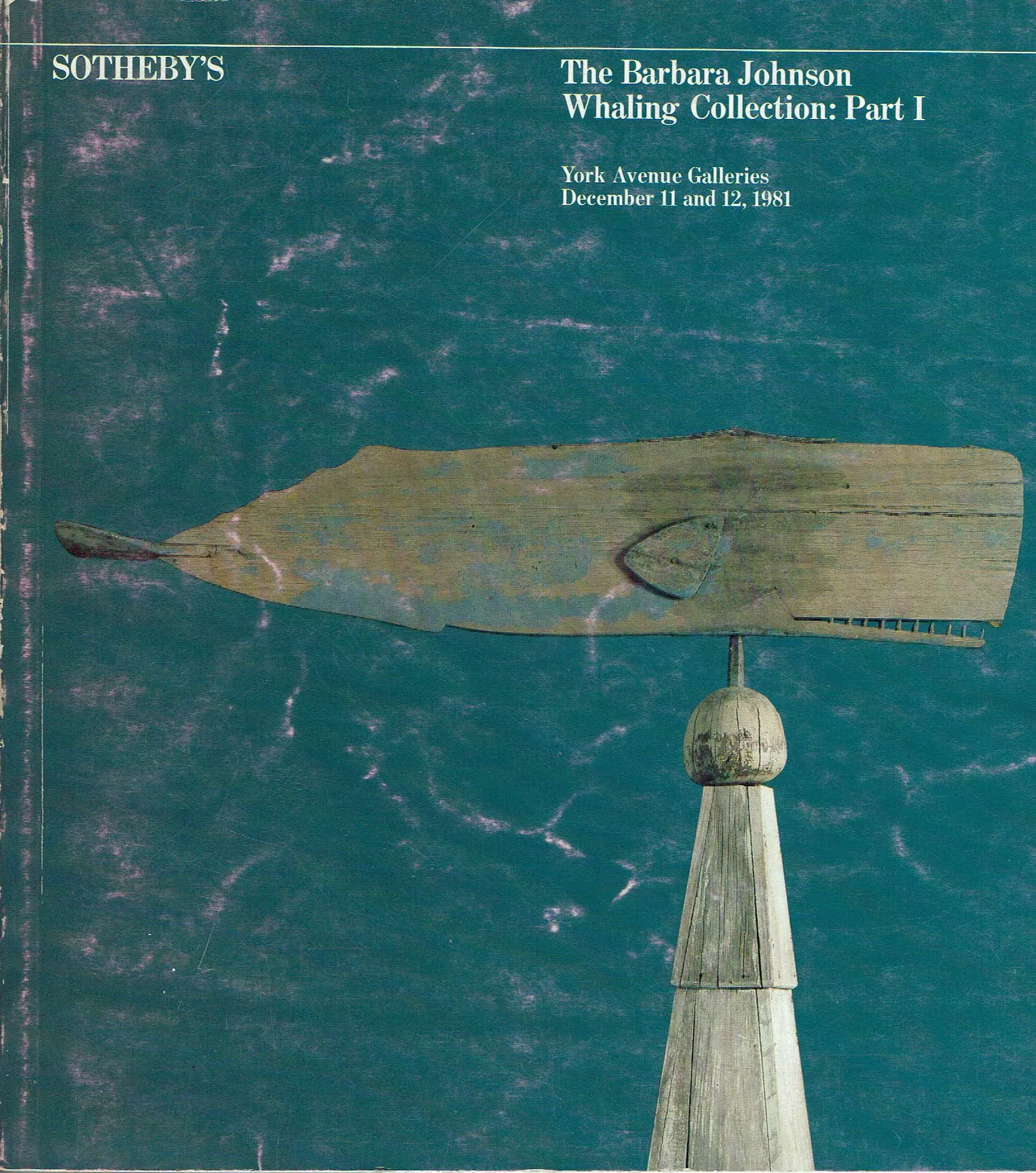 The Barbara Johnson Whaling Collection : Part I