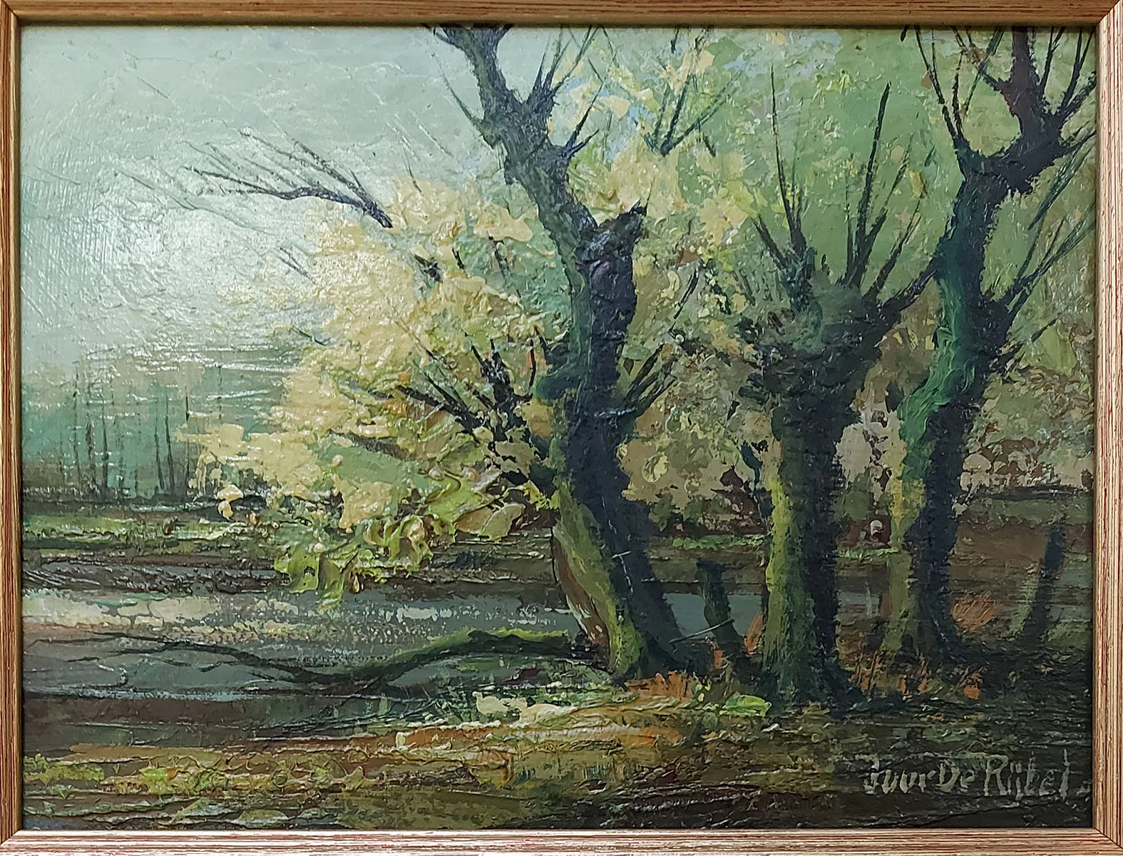 Buy a painting by the Belgian artist Tuur de Rijbel