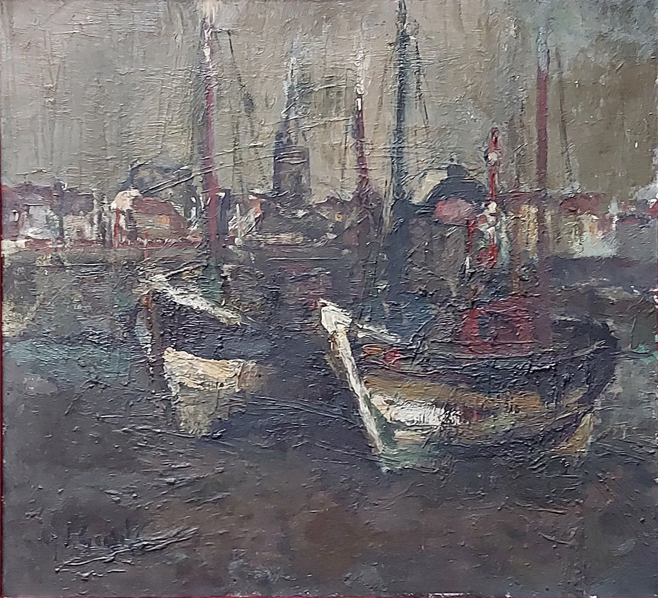 Buy a painting from 1945 by the Belgian artist Vic Gentils