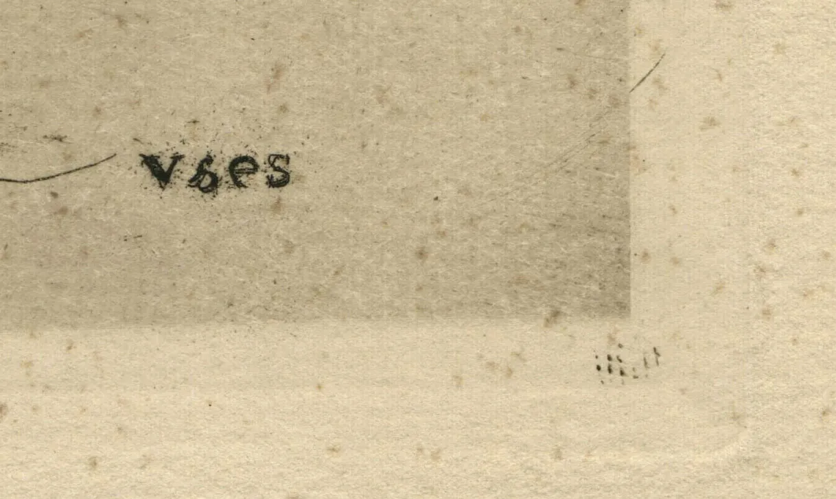 Grafisch werk, ets van de Antwerpse kunstenaar Walter Vaes kopen