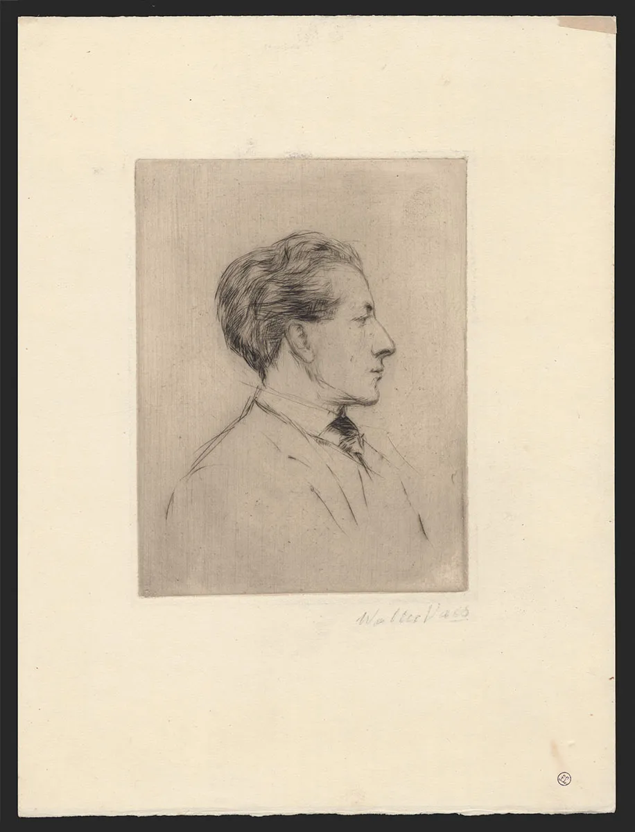 Portret GH Vickery van de Belgische kunstenaar Walter Vaes kopen