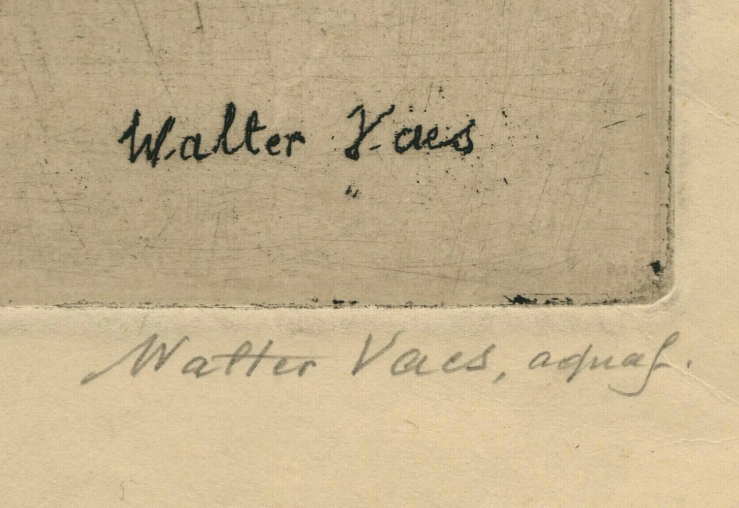 Achetez l'œuvre graphique de l'artiste anversois Walter Vaes