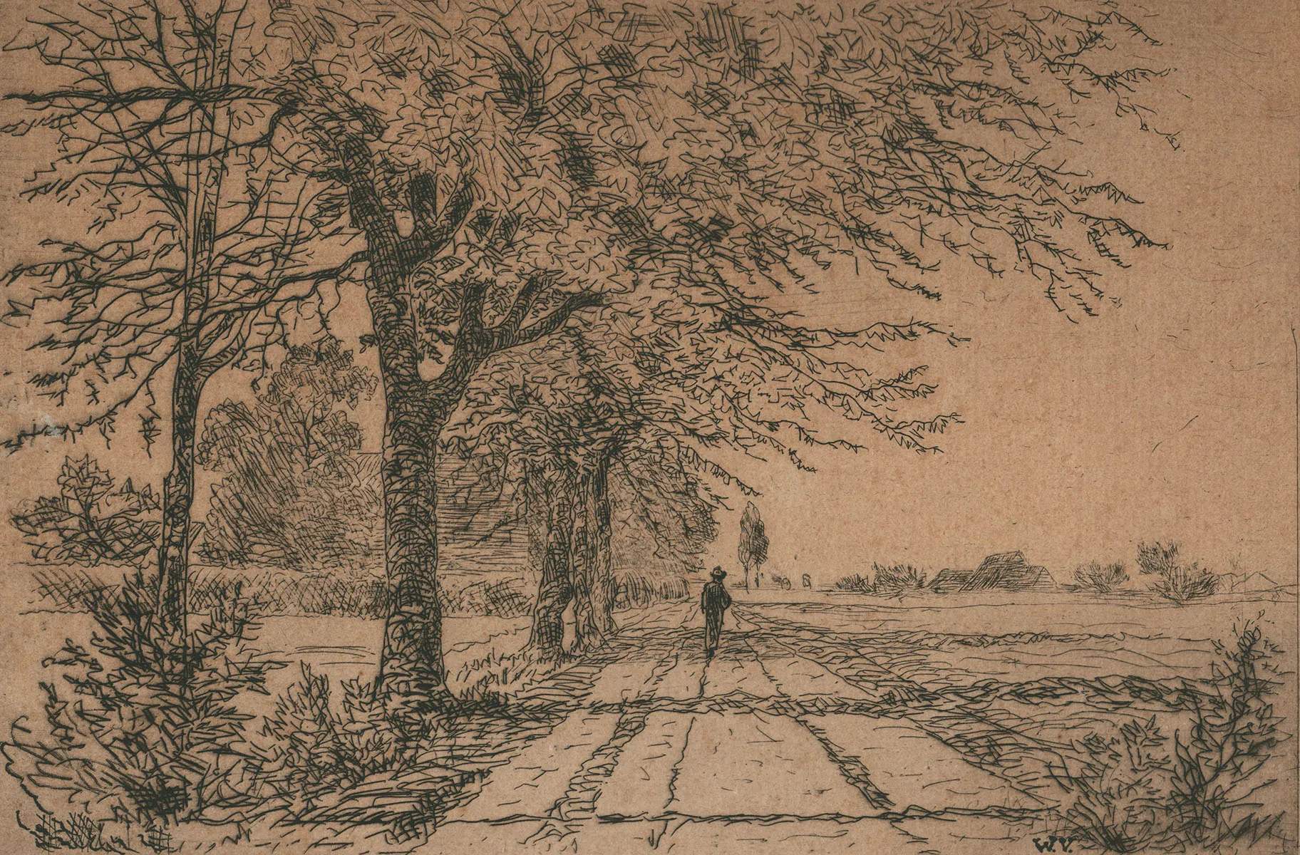 Buy an etching by the Belgian artist Walter Vaes