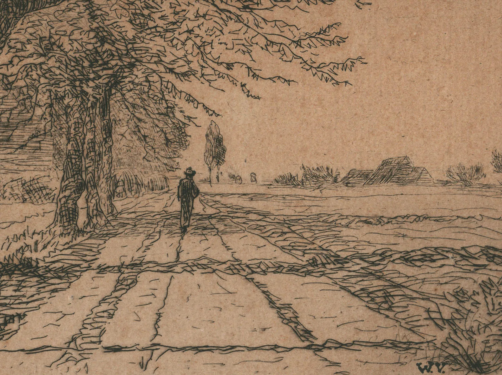 Buy an etching by the Belgian artist Walter Vaes