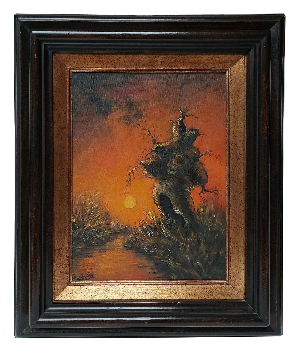 Schilderij van de Belgische kunstschilder Willy Broeckaert