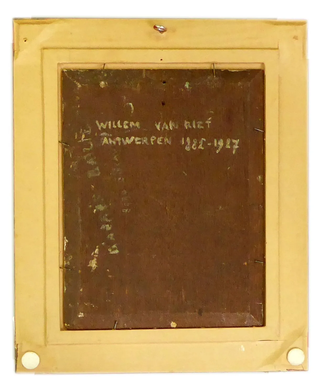 Schilderij van de Belgische kunstschilder Willy Van Riet.