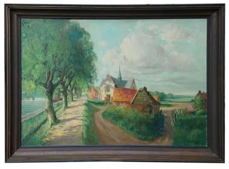Schilderijen kopen van de kunstschilder Adolphe Willems, Dendermonde