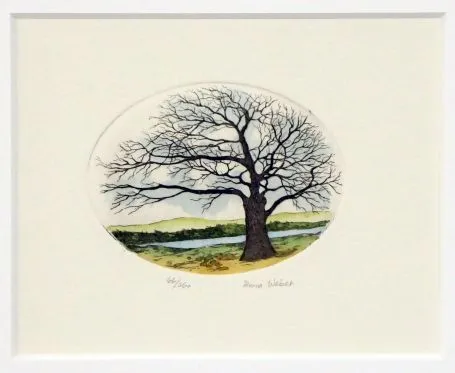 German artist etcher Anna Weber