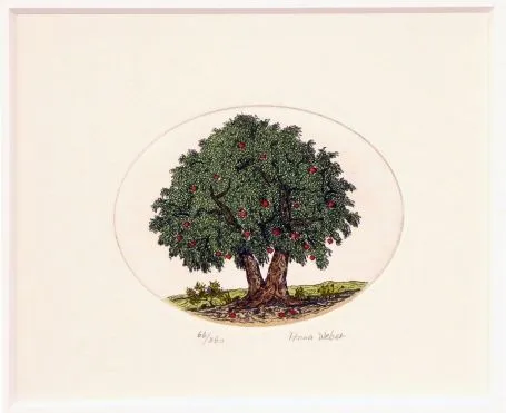 German artist etcher Anna Weber