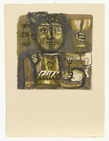 The Spanish Catalan artist Antoni Clavé