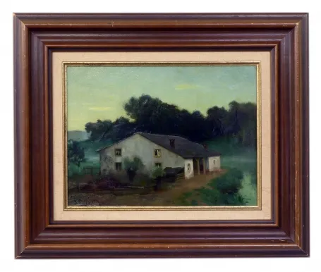 Paintings by the Belgian painter Charles Lebon