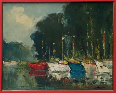 Schilderij kopen van de Belgische schilder Juul Keppens Jules Keppens