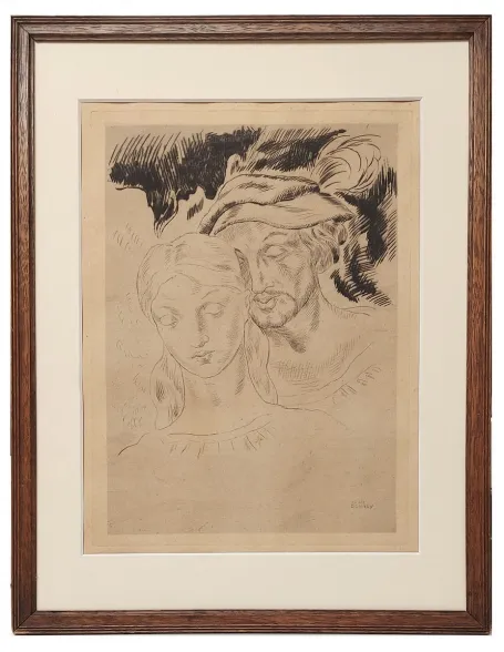 Buy etchings and paintings by the Belgian artist Jean Donnay