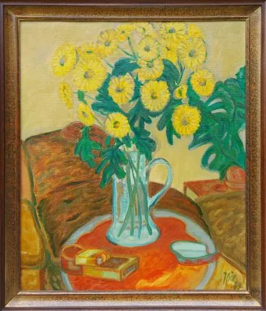 Schilderij kopen van de Belgsiche kunstenaar John Dix