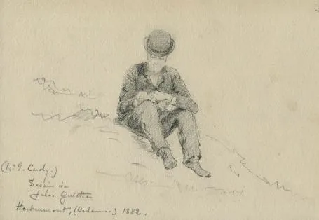 Kunstwerken kopen van de 19de eeuwse kunstenaar Jules Guiette