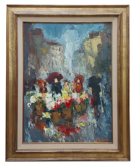 Schilderij kopen van de Belgische schilder Juul Keppens Jules Keppens