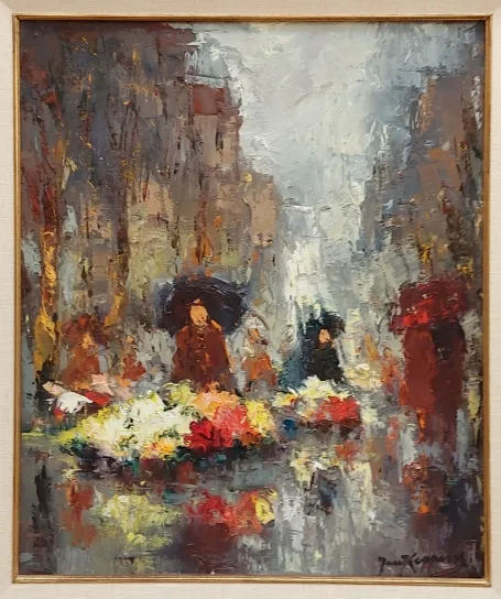 Schilderij kopen van de Belgische schilder Juul Keppens Jules Keppens