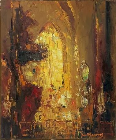 Schilderij kopen van de Belgische schilder Juul Keppens Jules Keppens