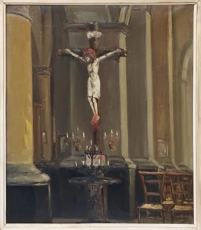 Schilderij kopen van de Belgische schilder Juul Keppens Jules Keppens