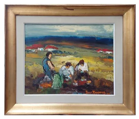 Schilderij kopen van de Belgische schilder Juul Keppens Jules Keppens