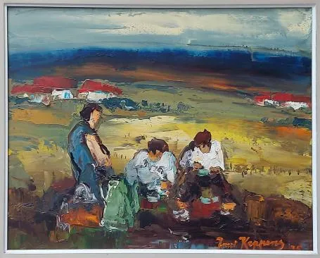 Schilderij kopen van de Belgische schilder Juul Keppens Jules Keppens